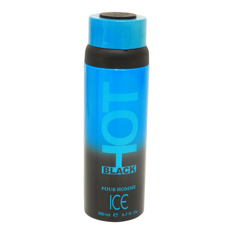 Hot Black Pour Homme Ice Deodorant 200Ml