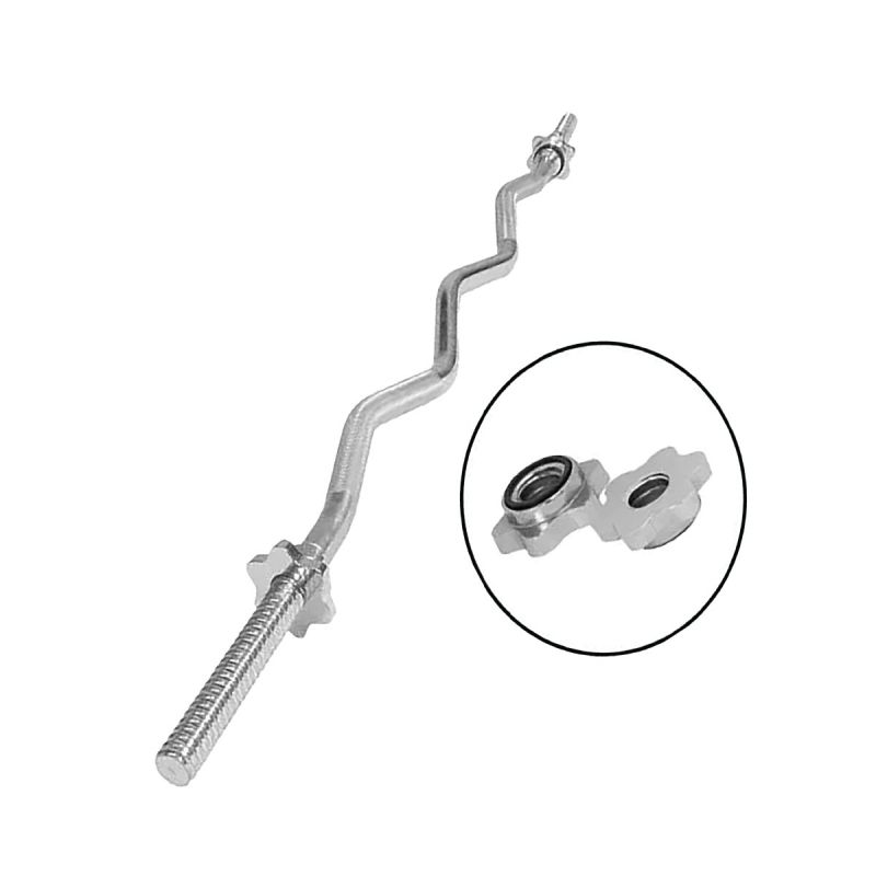 Steel Barbell Curve Rod