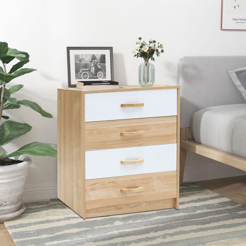 Modern 4-Door Chest Drawer