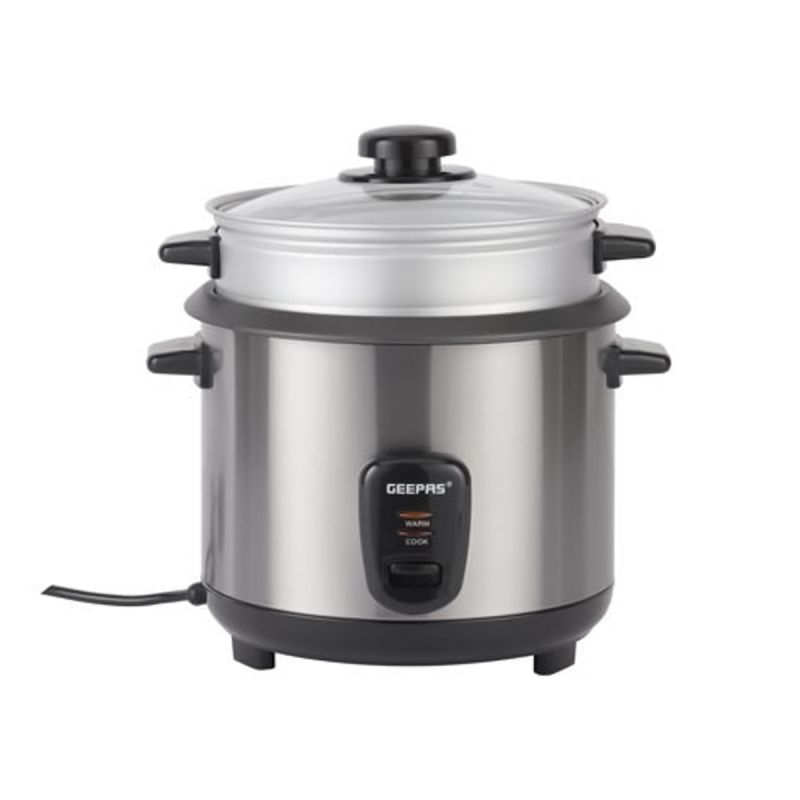 Geepas Stainless Steel Rice Cooker 1.5L