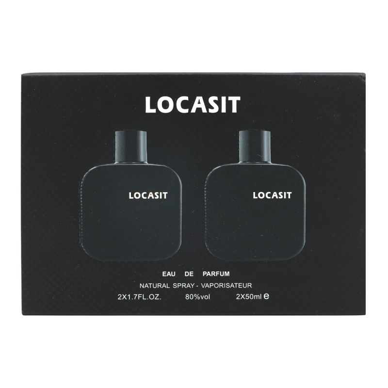 Locasit Black Eau De Parfum 2X50Ml